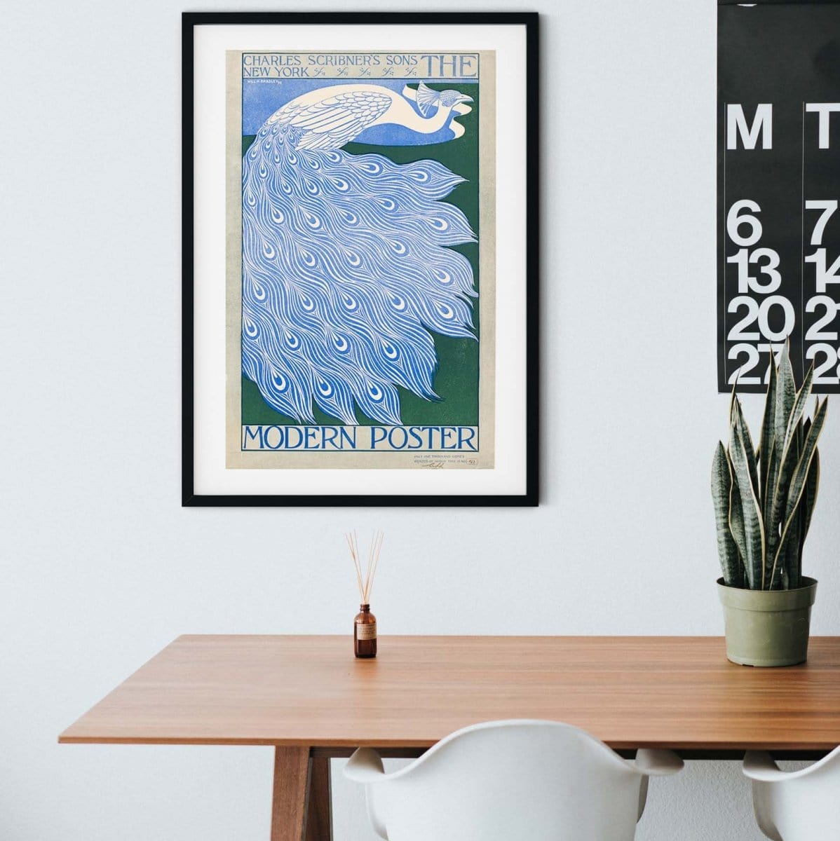 Antique Advertising Print The Modern Poster, art deco poster